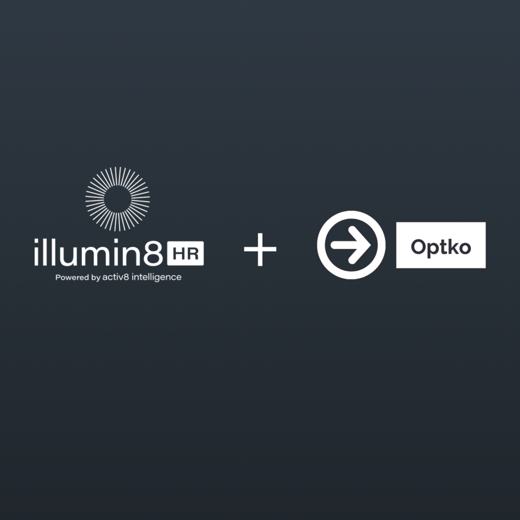 Activ8 Intelligence announce new partnership with Optko – illumin8HR